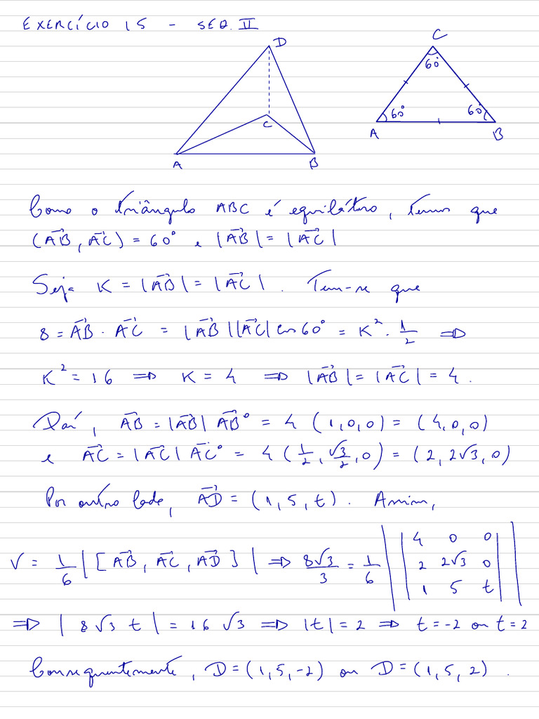 Exercício 15 - Sequência II | PDF