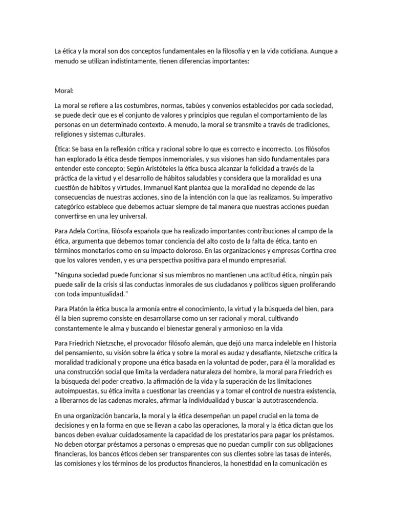 Ideas de Moral y Ética | PDF | Moralidad | Virtud