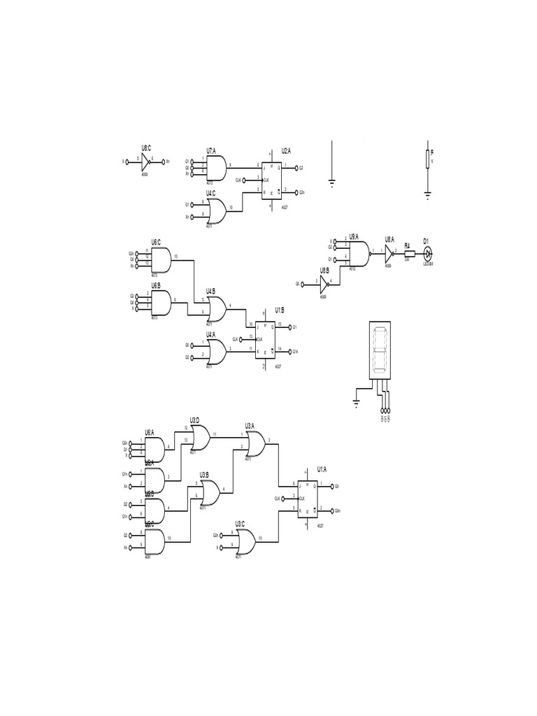 ISIS Professional - D_UTN_Tecnicas digitales_TP4LAB_Placa.DSN | PDF