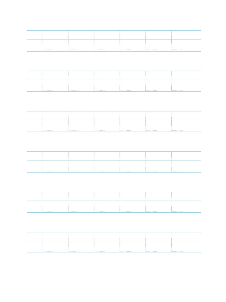 Capital Letter tracing_order of difficulty | PDF