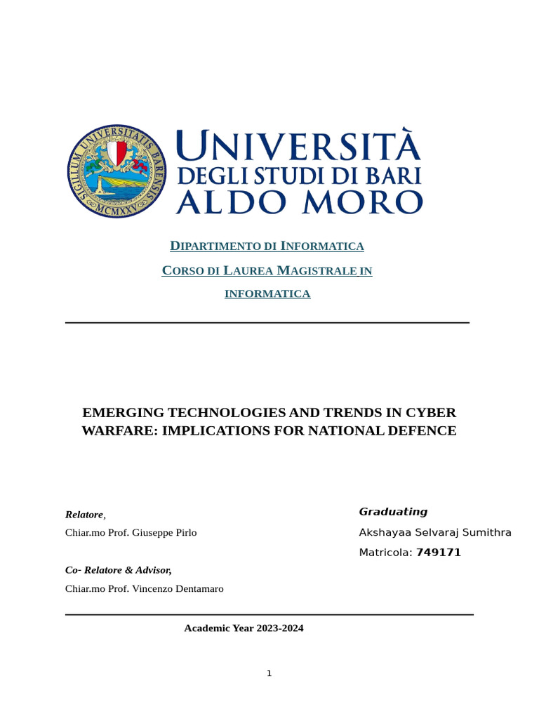 Cyber Warfare and Its Antics | PDF | Denial Of Service Attack | Ransomware