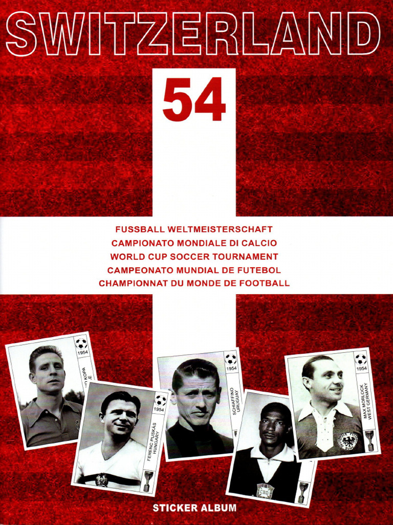 Switzerland 1954, World Cup Soccer Tournament 2023 (Lidergraf) | PDF