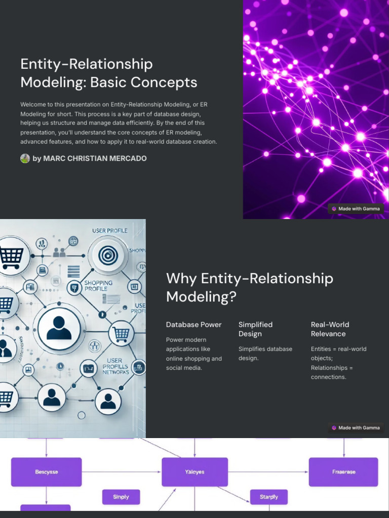 Entity-Relationship-Modeling-Basic-Concepts | PDF | Relational Model | Databases