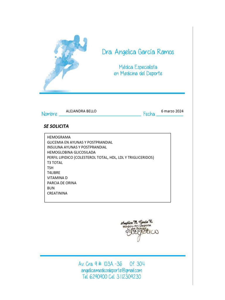 Exámenes Médicos y Ecografía de Tendón | PDF