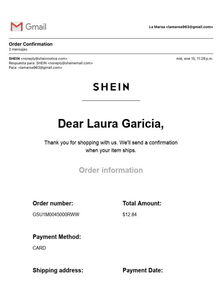 Order Confirmation | PDF | Sheet Pan | Domestic Implements