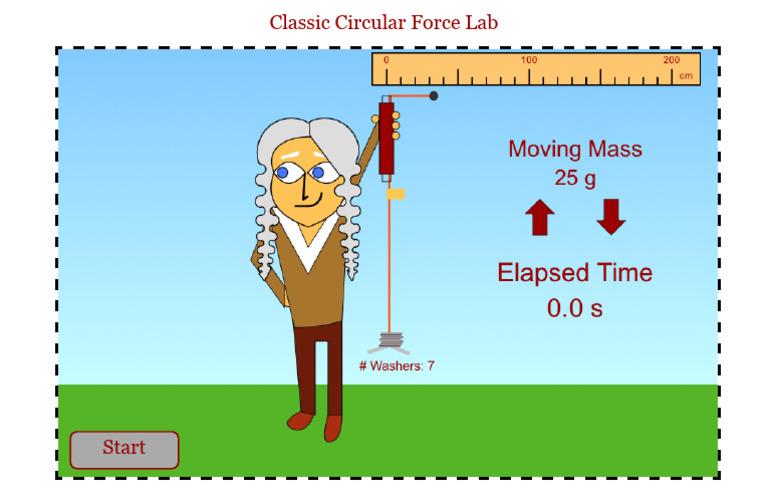 Classic Circular Force Lab | PDF