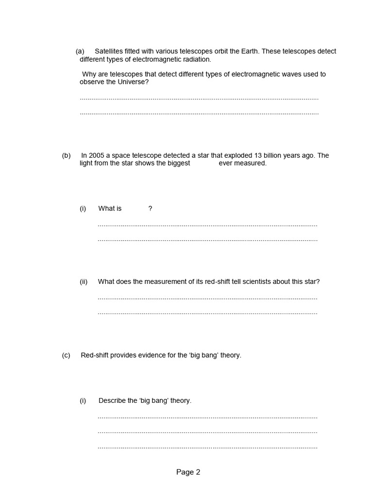 RED SHIFT | PDF | Redshift | Universe