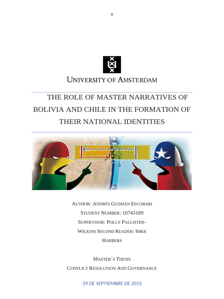 The Rol of Master Narratives in The Formation of Its National ...