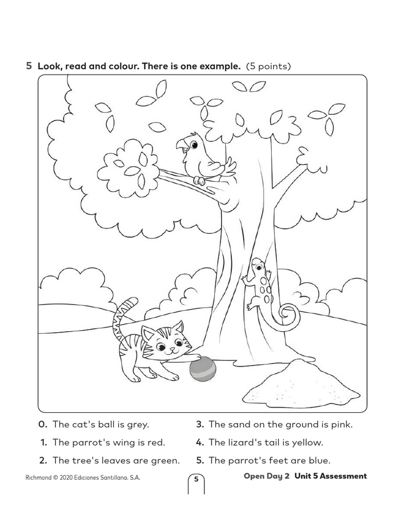 Open Day 2 Assessment Unit 5 | PDF