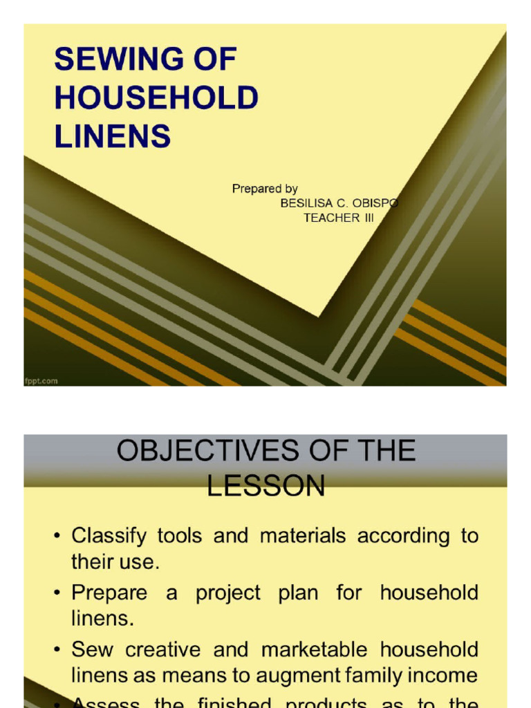 TLE HE Sewing Tools | PDF