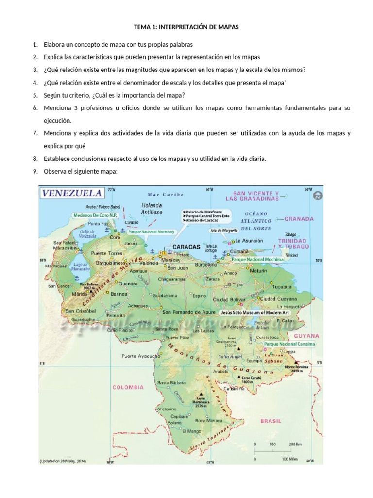 Guia de Interpretacion de Mapas (1) | PDF