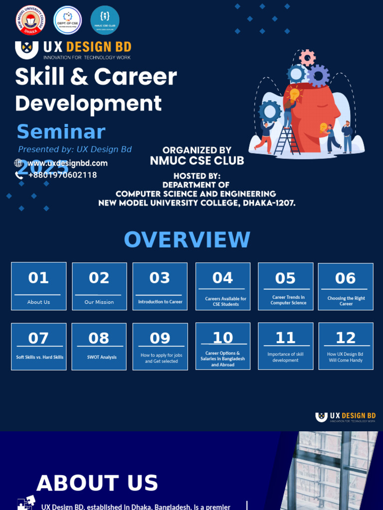 Skill & Career Development Seminar – PPT File | PDF | 3 D Computer Graphics | Résumé