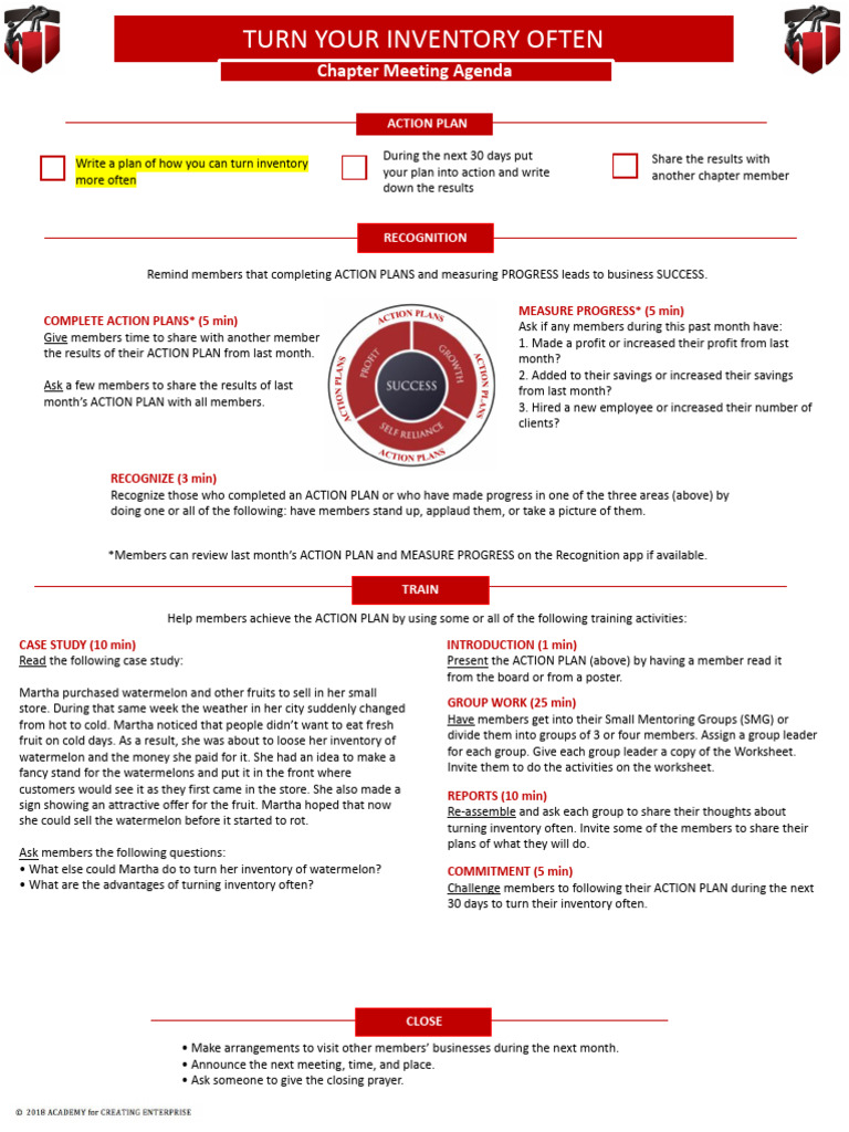 Turn Your Inventory Often | PDF | Inventory | Business Economics