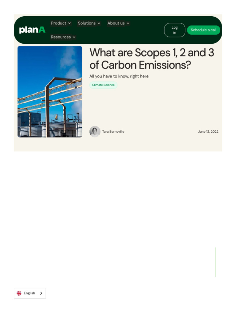 2-What Are Scopes 1, 2 and 3 of Carbon Emissions | PDF | Carbon ...