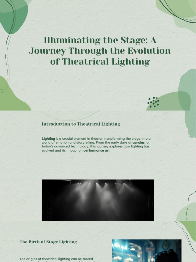 Slidesgo Theatrical Lighting 20250107193651v63H | PDF