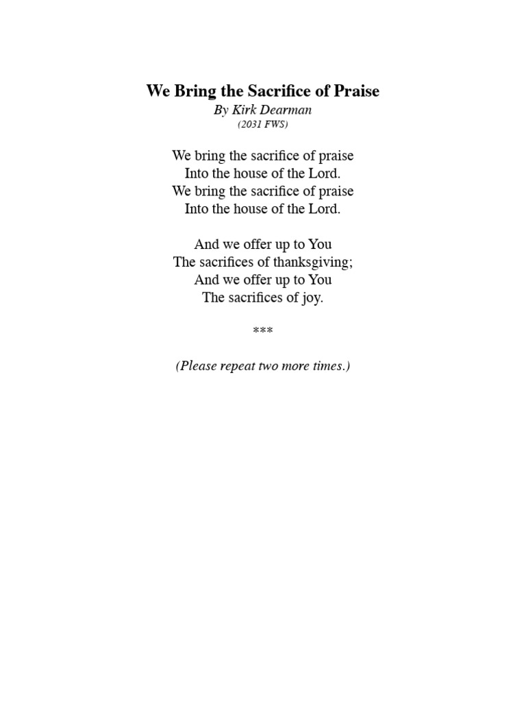 Tagalog Communion Song Lyrics | PDF