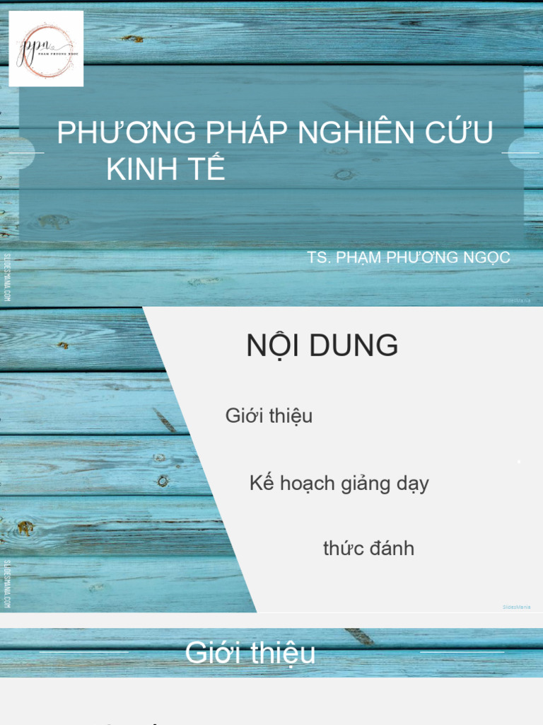 Gioi Thieu Chung_PPNC | PDF