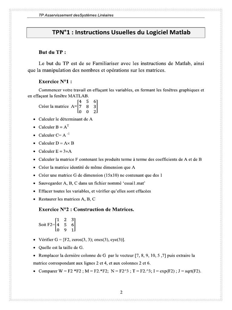 tp_MODELISATION | PDF