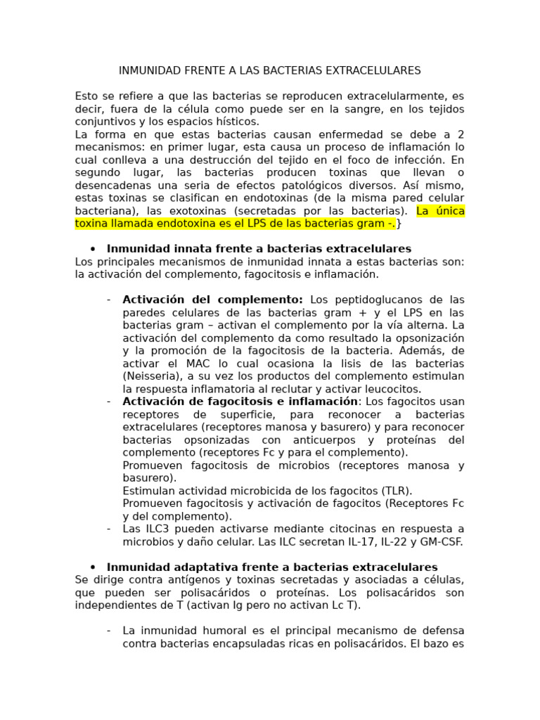 Inmunidad Frente A Microbios | PDF | Sistema complementario | Sistema inmune