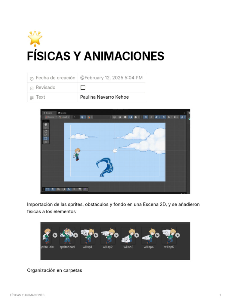 FISICAS Y ANIMACIONES | PDF