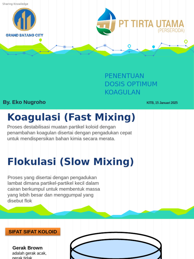 Penentuan Dosis Optimum Koagulan | PDF