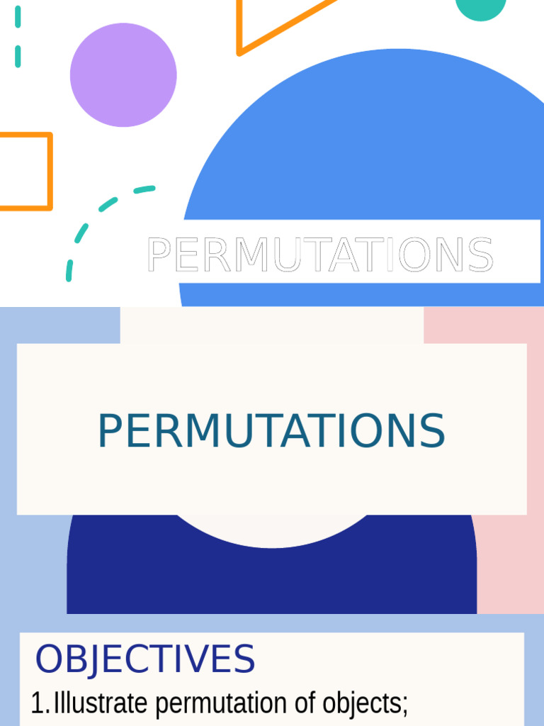 PERMUTATIONS | PDF | Permutation | Mathematical Concepts