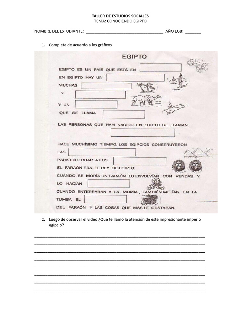 Taller de Estudios Sociales-Octavo Año | PDF