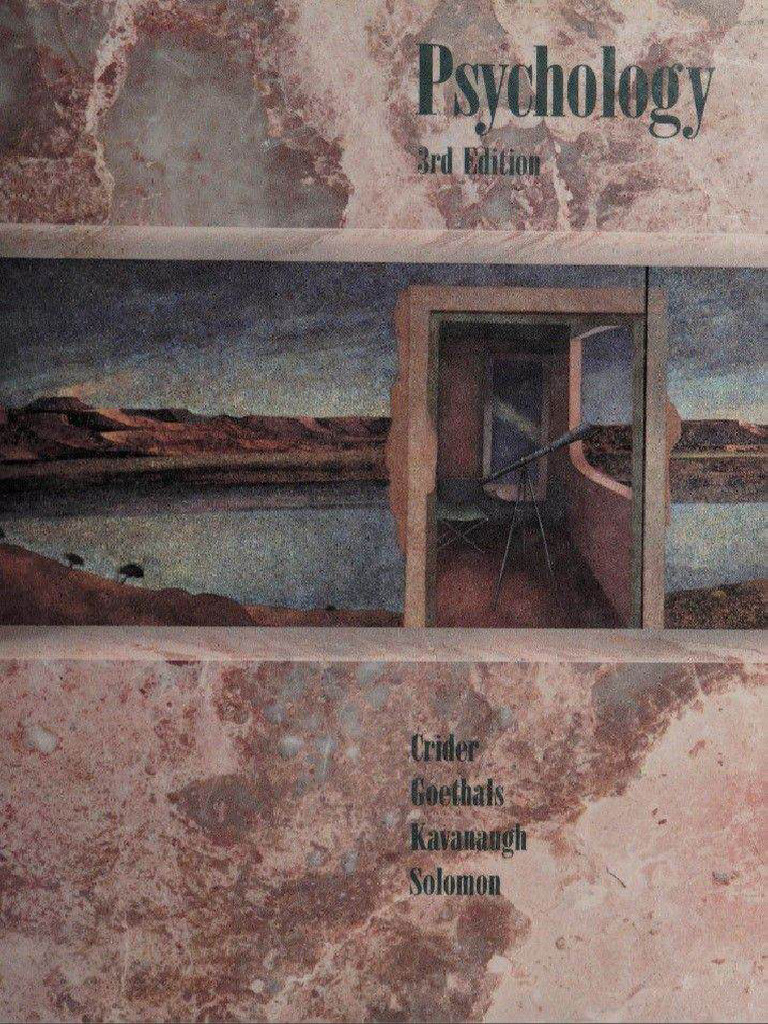 Psychology by Andrew B. Crider (3rd Edition) - Compressed-Pages-1 | PDF