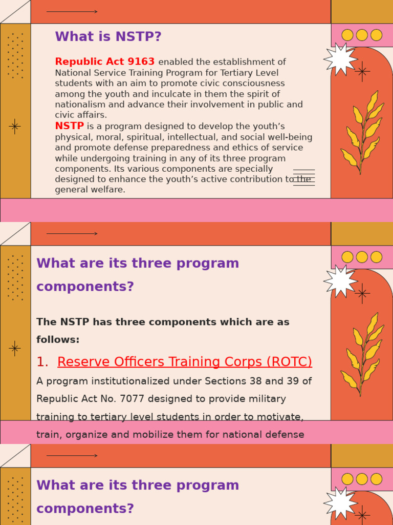 Week 2 - NSTP 2 - Facts About NSTP | PDF | Planets | Solar System