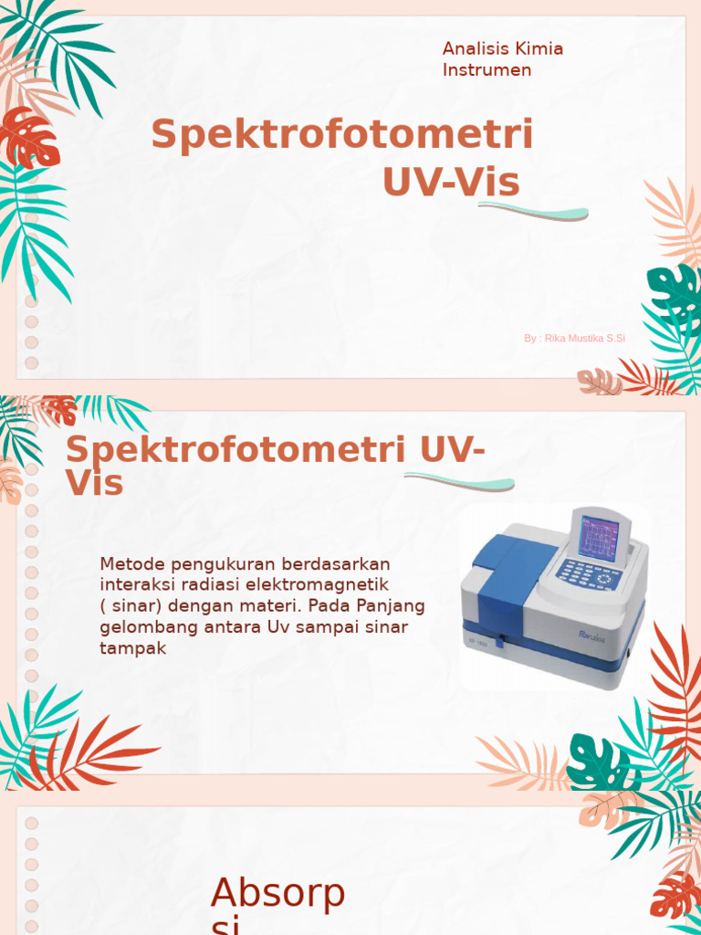 spektrofotometri | PDF
