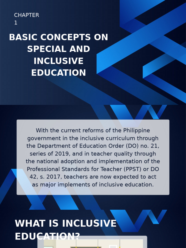 EDUC-105 | PDF | Inclusion (Education) | Special Education