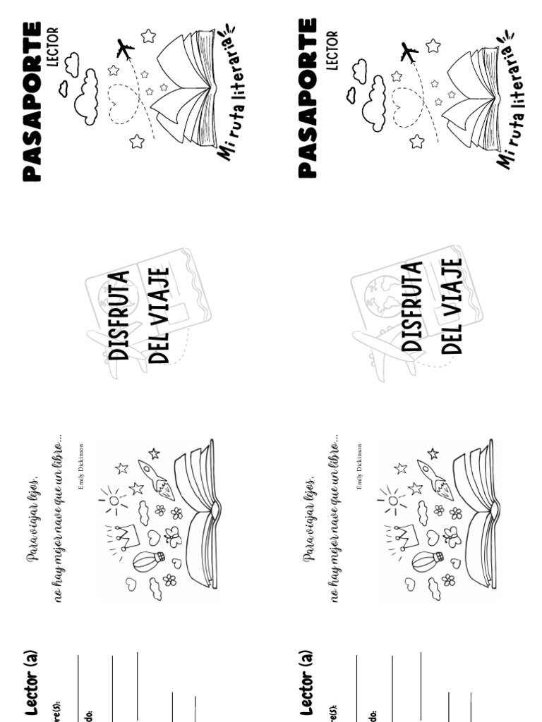 Pasaporte Lector: Emily Dickinson | PDF