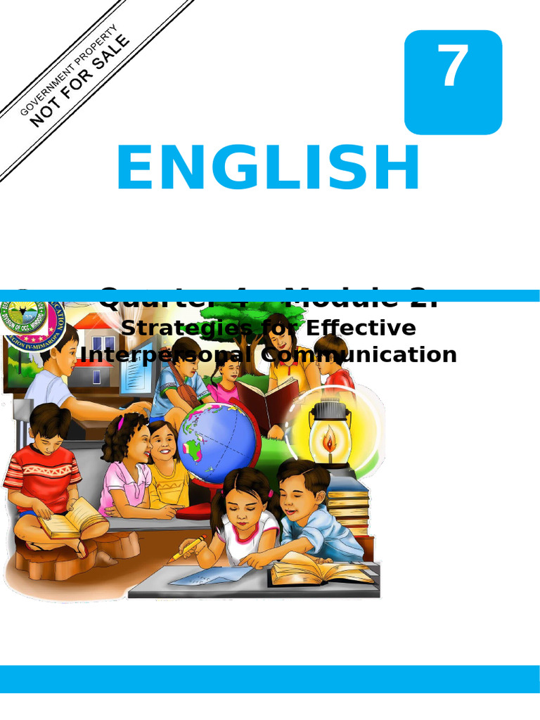 ENG7_Q4_MOD222 | PDF | Communication | Nonverbal Communication