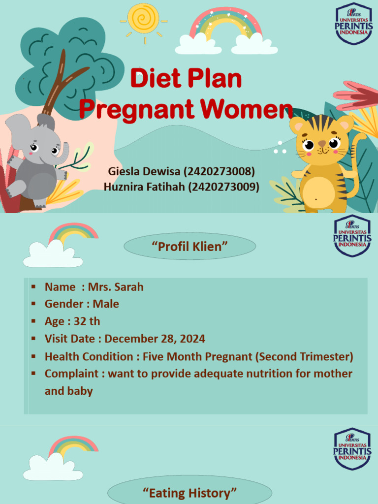 Pregnancy Nutrition and Meal Plan Guide | PDF | Foods | Pregnancy
