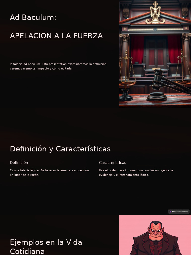 Ad Baculum El Argumento Del Garrote | PDF