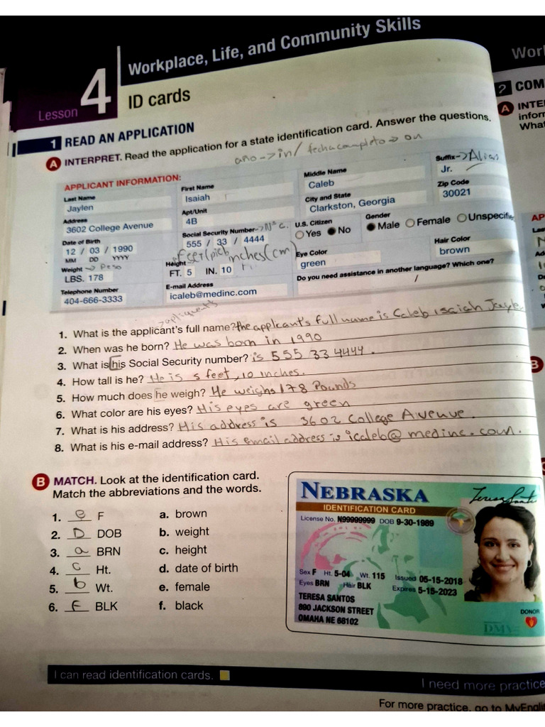 Leson 4 Unit 1 | PDF