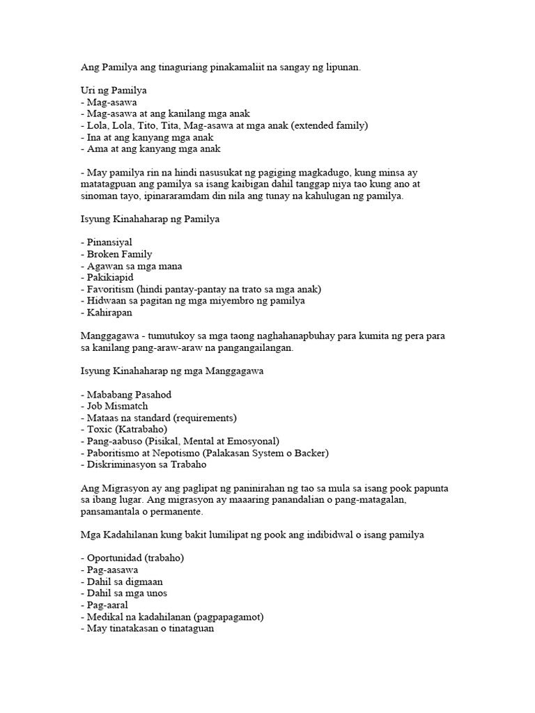 SosLit - Final Term Lesson | PDF