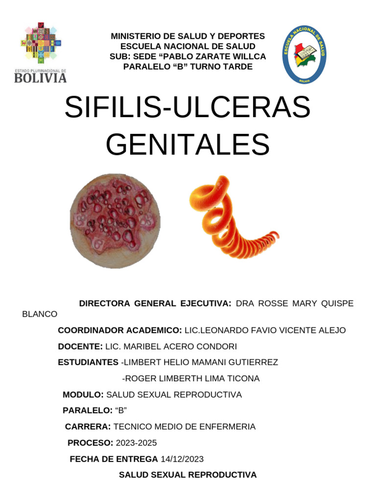 Sifilis 2 | PDF | Infección transmitida sexualmente | Medicina CLINICA