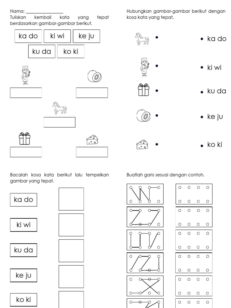 Latihan Untuk Kelas TKA | PDF
