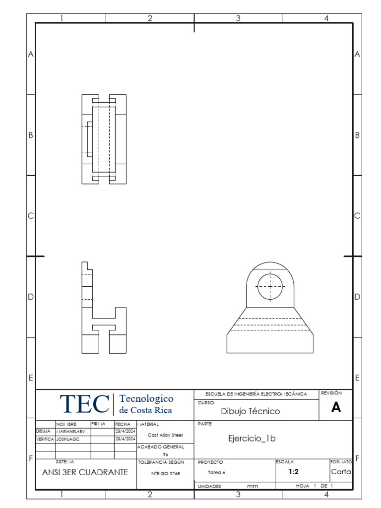 Ejercicio - 1b Tarea6 Marianelabv | PDF