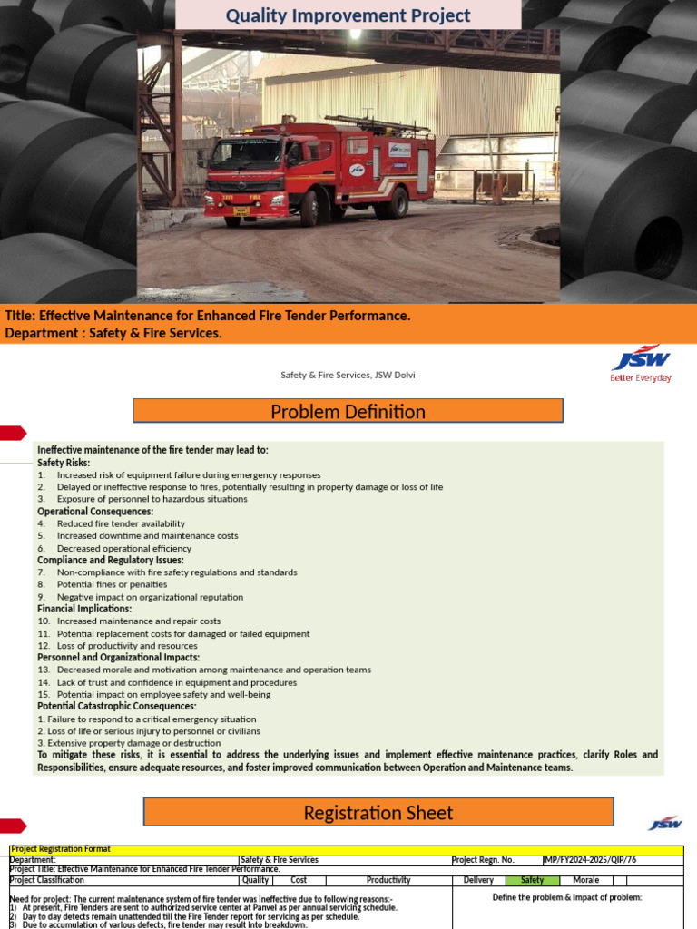 QIP Fire Tender - Final | PDF | Safety | Regulatory Compliance