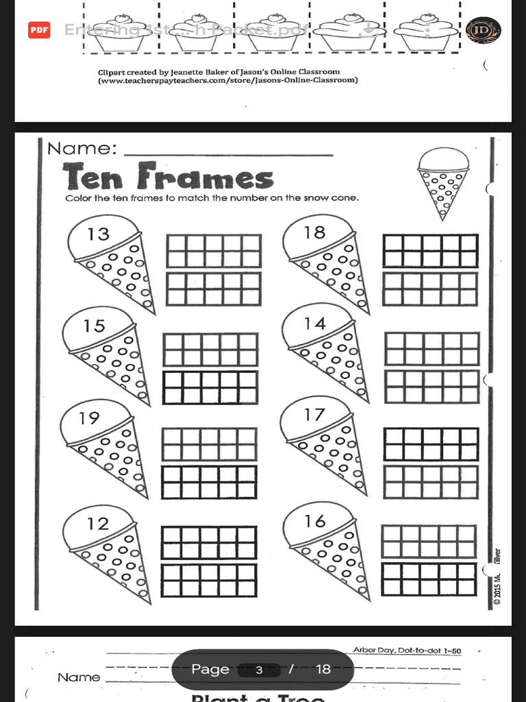 Entering 1st Grade Summer Math Packet - PDF - Google Drive | PDF