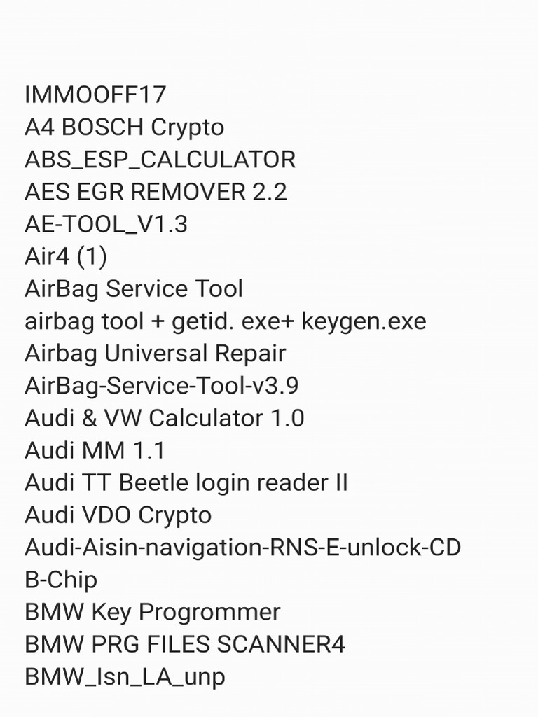 Ecu Softwares | PDF