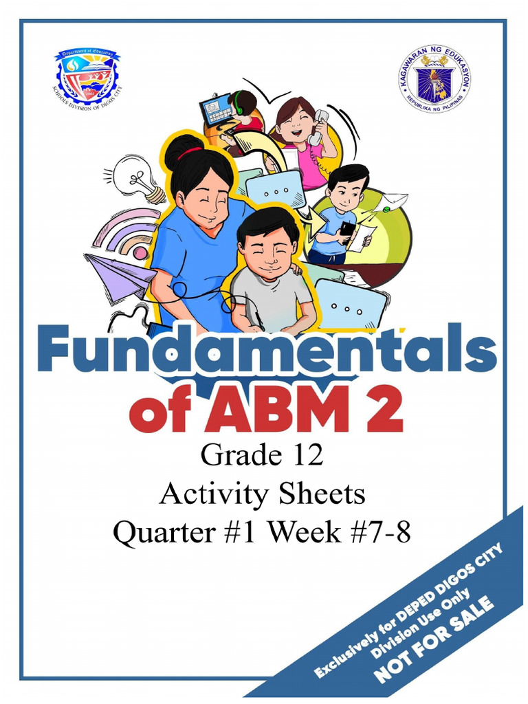 Fundamentals of ABM2 12 - Q1 - Week7-8 - Finalized | PDF | Expense | Cash Flow Statement