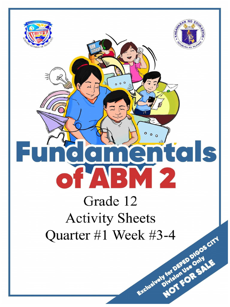 Fundamentals of ABM2 12 - Q1 - Week3-4 - Finalized | PDF | Income Statement | Expense
