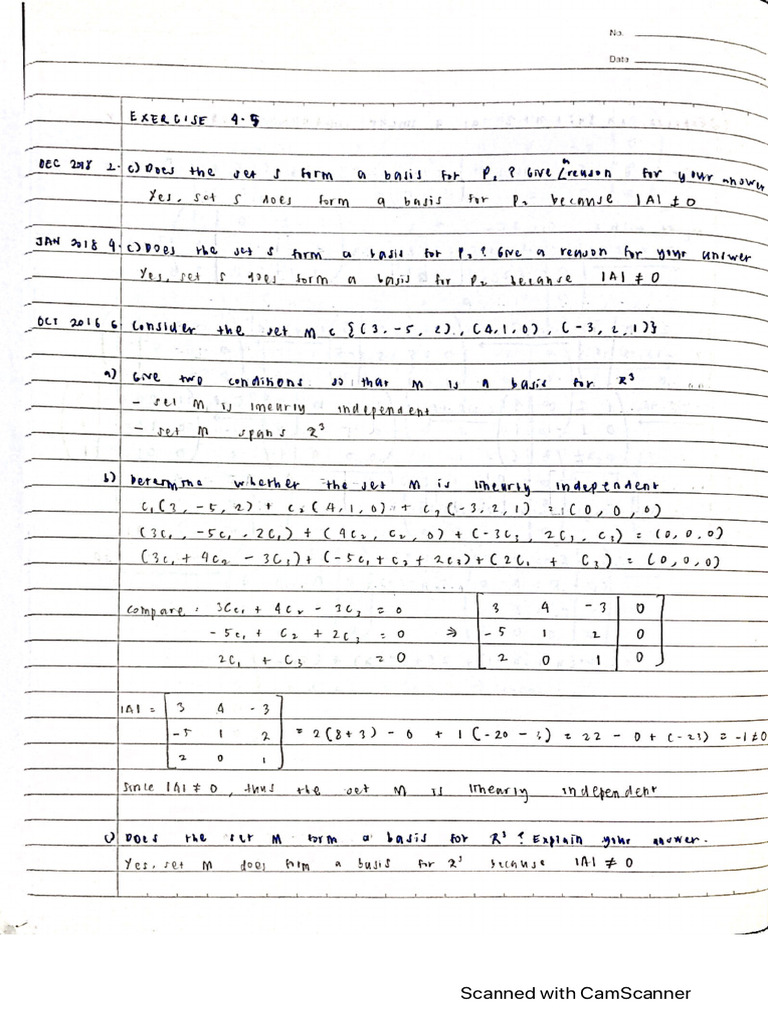 Exercise 4.5 | PDF