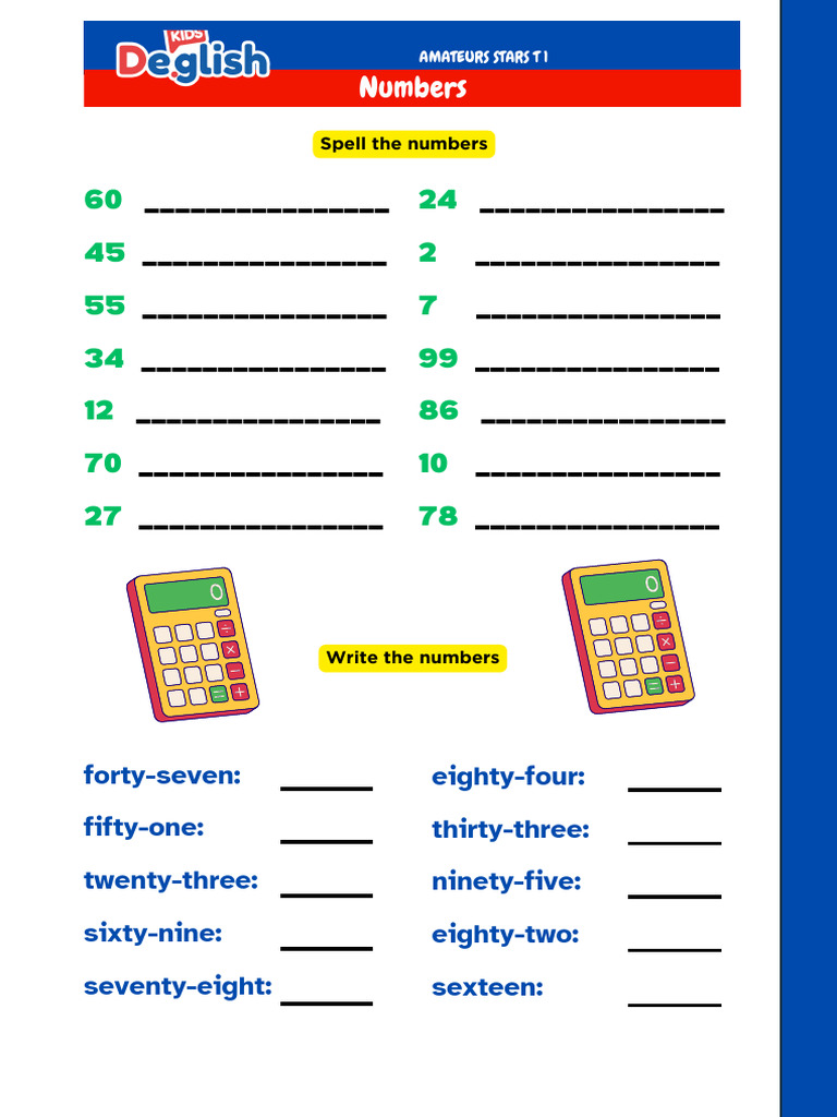 Numbers Separata | PDF