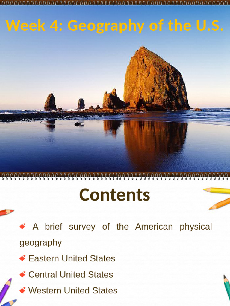 Week 6. Geography of The U.S. | PDF | Appalachian Mountains | Rocky ...
