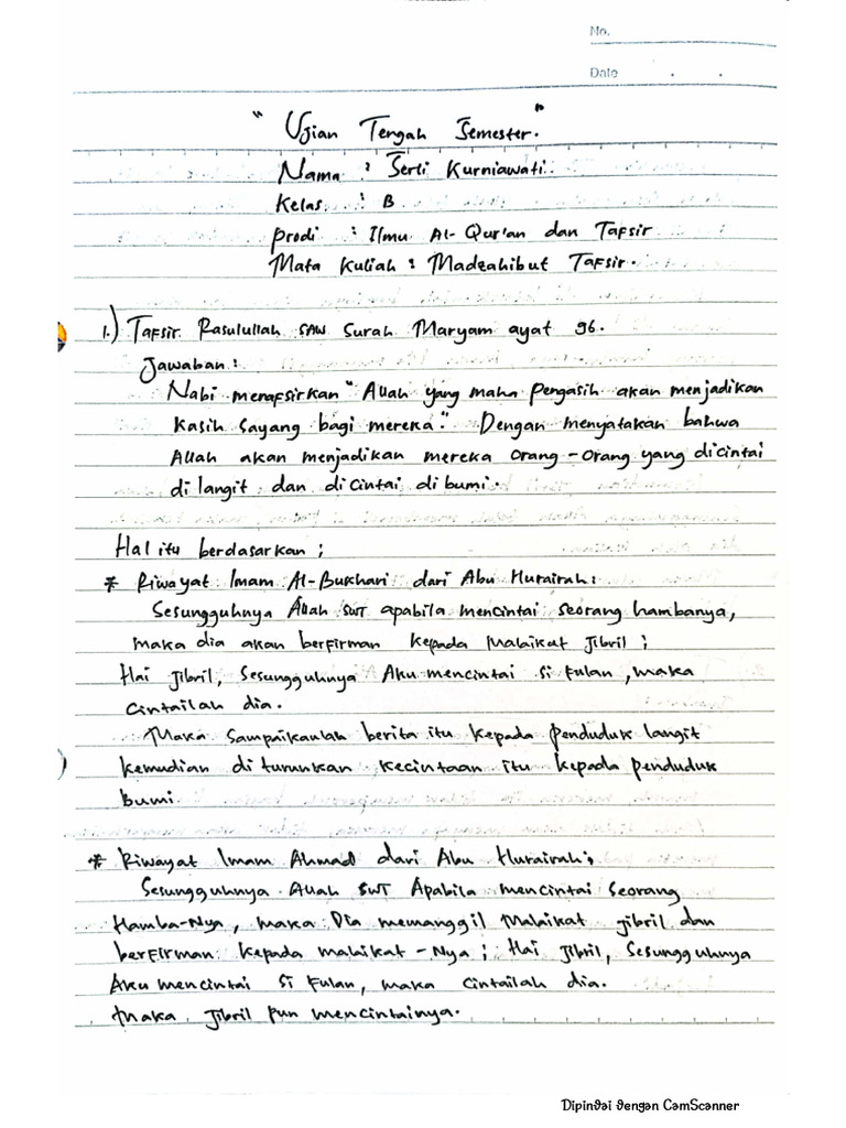 Serli Kurniawati - IAT B (Madzahib Tafsir Terapan) | PDF