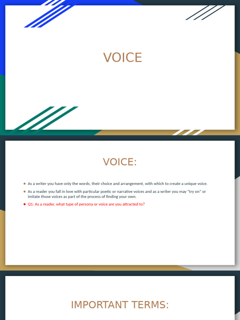 Writing Voice & Style Mastery | PDF | Narration | Human Communication